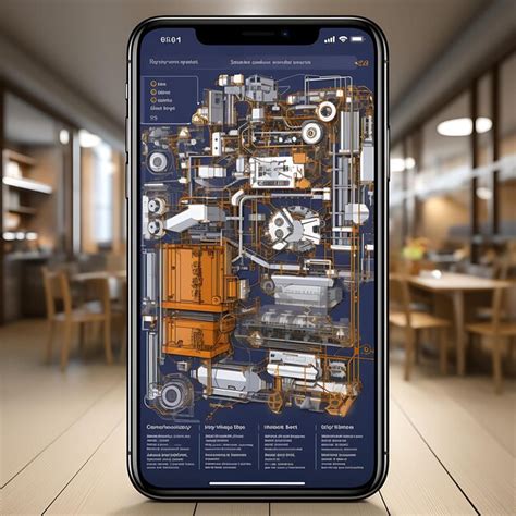 Premium Photo Mobile App Layout Design Of Electronics Delivery With Sleek And High Tech Layout