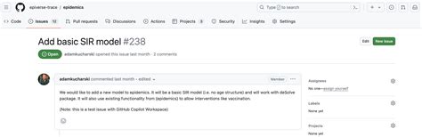 Some Thoughts After A Trial Run Of GitHubs Copilot Workspace Epiverse TRACE Developer Space
