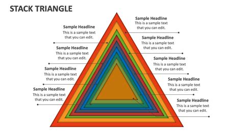 Stack Triangle PowerPoint And Google Slides Template PPT Slides