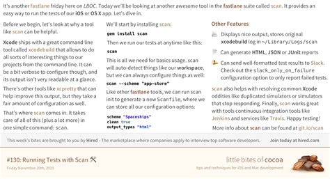 Run Tests Fastlane Docs
