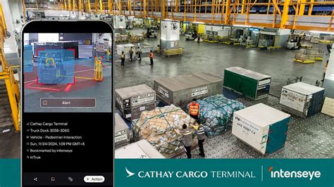 캐세이 카고 터미널 보안 인프라 Ai 통합 실시간 안전 보안 위험 모니터링 ﻿카고프레스