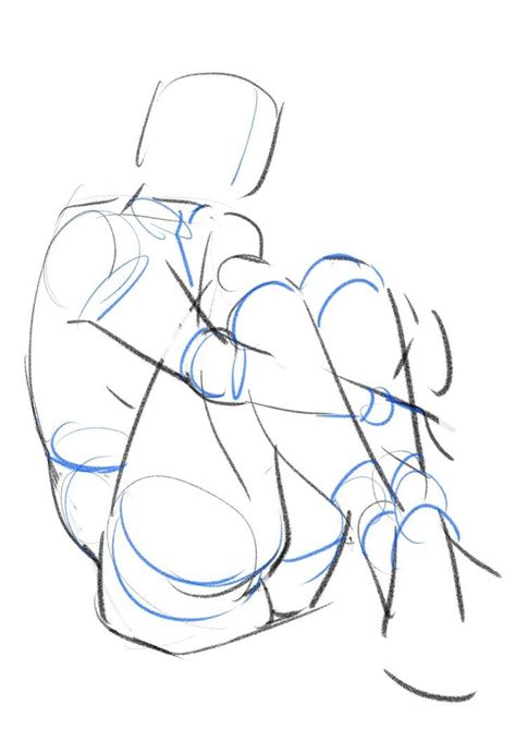 Figures Of Different Physiques 6 Anime Poses Reference Drawing