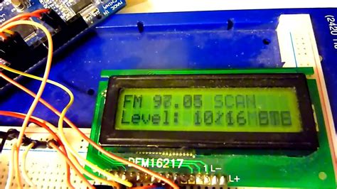 Arduino Digital FM Tuner With TEA YouTube