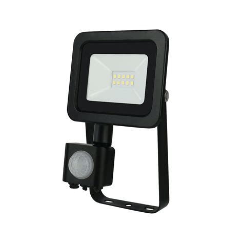 Led Schijnwerper Met Sensor 10w Ip44 Lichtkleur Optioneel
