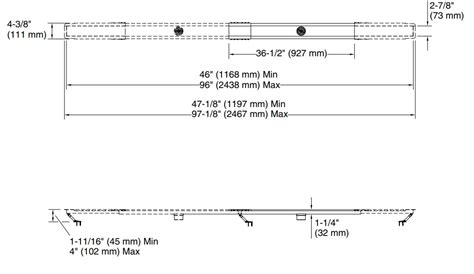 Kohler K 33425 36 Inch Extension Kit Owners Manual