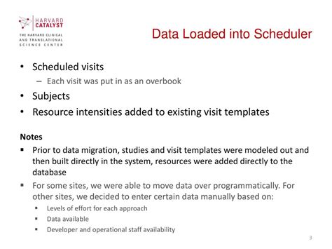 Data Migration Etl Approach Scheduler Roll Out At Hccrc Institutions