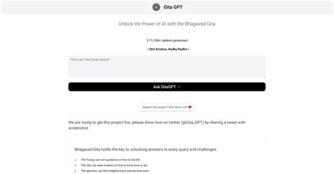 Gita Gpt Ai Tool For Education And Learning