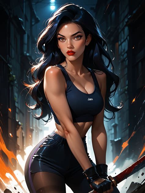 28026 Action Elisa Maza From Gargoyles By Thealphega On Deviantart