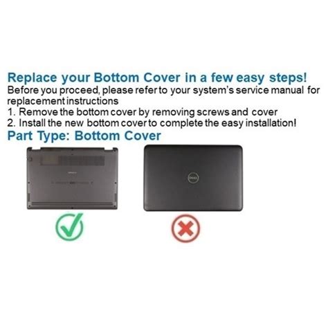 Dell Bottom Base Cover With Audio Jack Port Dell UK