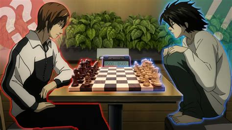 Light And L Play Chess Youtube
