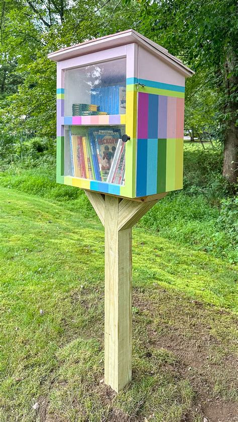 How To Build A Little Free Library At Charlottes House