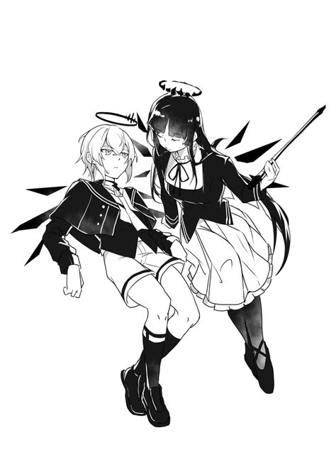 Virtuosa And Executor Arknights Drawn By Ziyuyuyu952 Danbooru