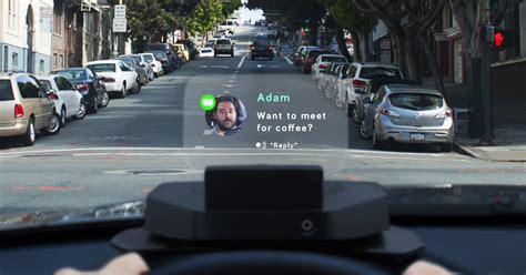 Navdy Heads Up Display Lets You Text And Drive Safely Design Engine