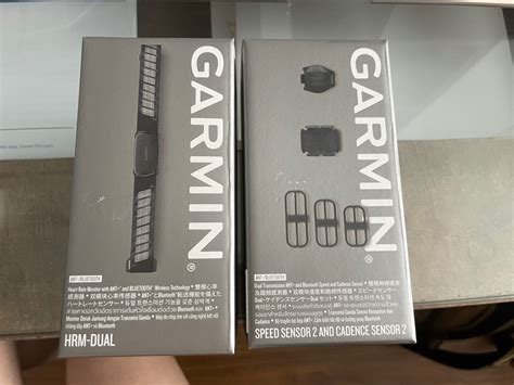 Garmin Speed Sensor 2 Cadence Sensor 2 And Garmin Hrm Dual Bundle Sports Equipment Bicycles