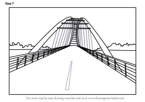 How To Draw Walterdale Bridge Bridges Step By Step