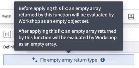How To Ensure Function Returns Empty Array In Workshop Variable Ask