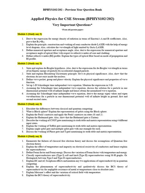 important questions bphys102 202 pdf waves diffraction