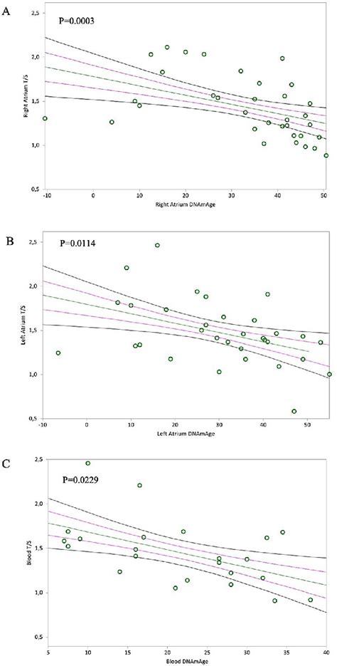 In A And B Non Parametric Linear Regression Plots Showing