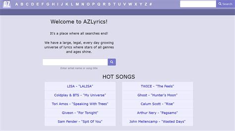 Song Lyrics Search Top 20 Sites For The Music Enthusiasts Citizenside