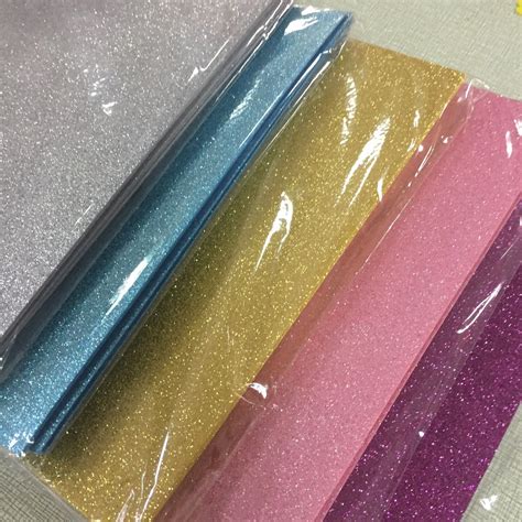 Блестящий войлок нетканый набор из 5 предметов ткань толщина 1 2 мм Полиэстеровая ткань