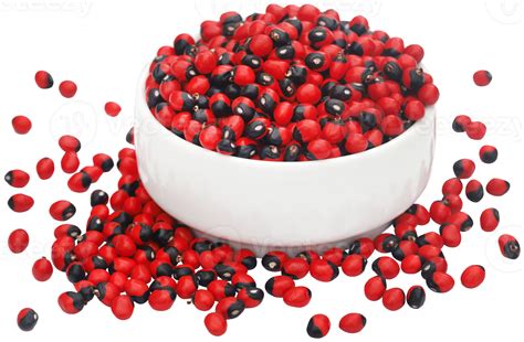Abrus Precatorius Or Indian Liquorice Seeds 31097935 Png