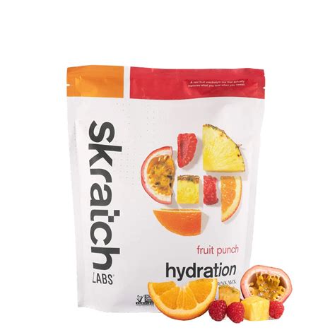 Skratch Hydration 60 Serving Bag Fruit Punch Wild Pear Running