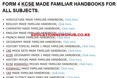 Cre Form 1 4 Notes And Exams Free Downloads Ke