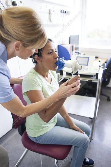 Lung Function Test Stock Image C Science Photo Library