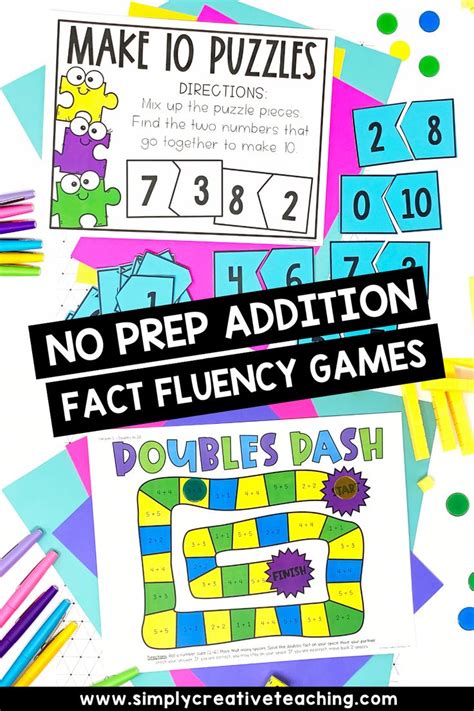 Math Games Fluency Practice