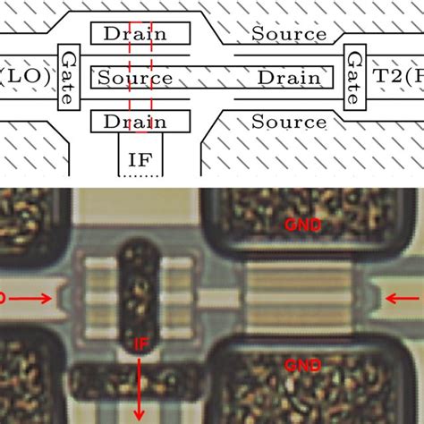 The Simplified Schematic Of The Single Transistor Cell Top And A Download Scientific Diagram