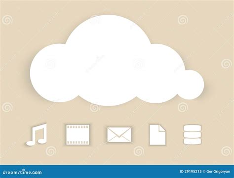 Cloud Computing Abstract Illustration Stock Vector Illustration Of Html Internet 29195213