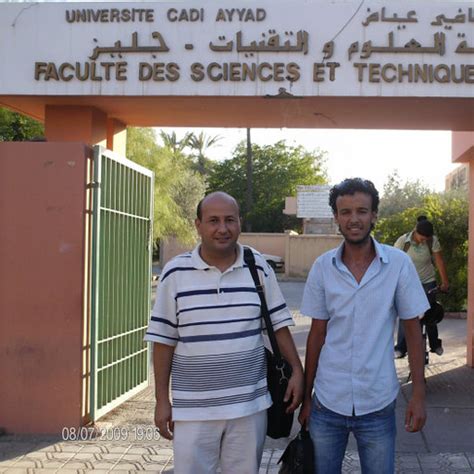 H Khelifi Doctor Of Physics University Of Sfax Sfax Us Faculty Of Sciences Of Sfax