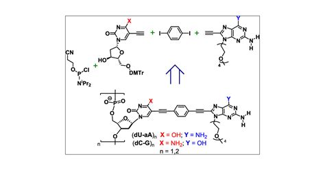 Synthesis Of Phosphoramidite Monomers Equipped With Complementary Bases For Solid Phase Dna