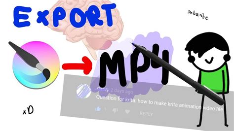 Krita Animation Ffmpeg Artist Beginner Digital Digitalart