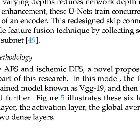 Proposed Model For The Classification Of Ischemic Dfs And Afs