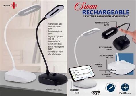 Led Flexible Rechargeable Table Lamp At Best Price In Chennai