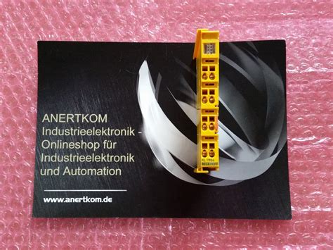 Beckhoff KL1904 TwinSAFE 4 Channel Digital Input Module Andre Ertel ANERTKOM Industrial
