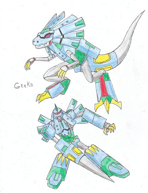 Tfa Dinobot Geeko By Skyegojira On Deviantart