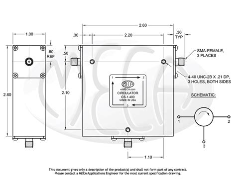 Rf Circulator — Meca Electronics Inc