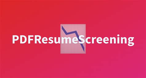 Resumescreening A Hugging Face Space By Kvpisey