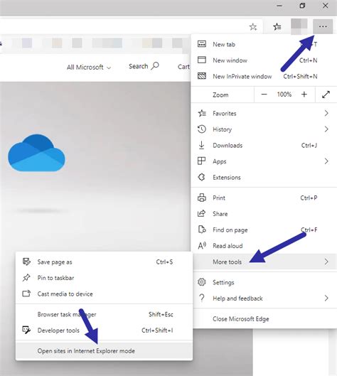 How To Enable Internet Explorer Mode In Edge Chromium In Windows 10
