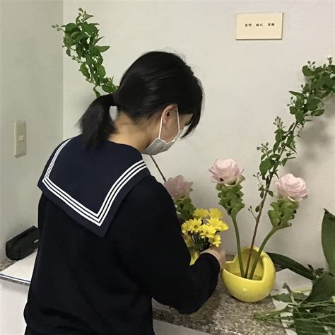 今週のお花 鎌倉女学院