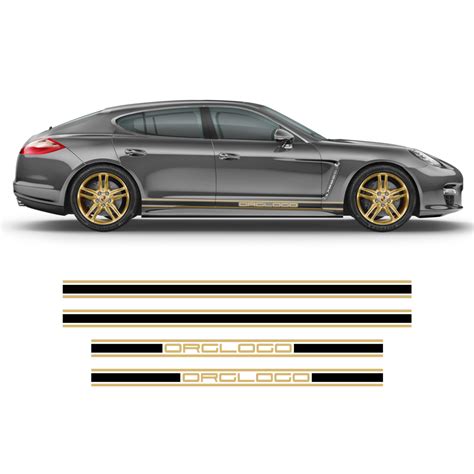 Racing Stripes Set Two Colors For Porsche Panamera