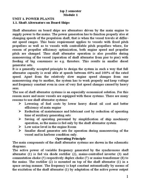 English Material 1sp 2sem 1module Pdf Boiler Power Inverter