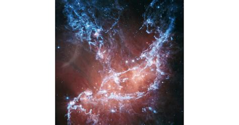 New Webb Telescope Image Captures Newborn Stars In A Stellar Nursery