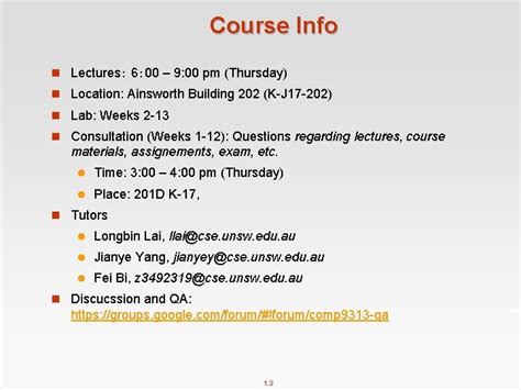 Comp 9313 Big Data Management Lecturer Xin Cao