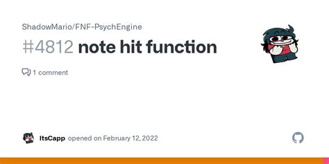 note hit function · issue 4812 · shadowmario fnf psychengine · github