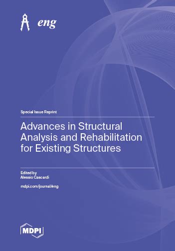 Advances In Structural Analysis And Rehabilitation For Existing Structures Mdpi Books