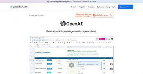 Openai In Spreadsheet — Ai Tools Catalog