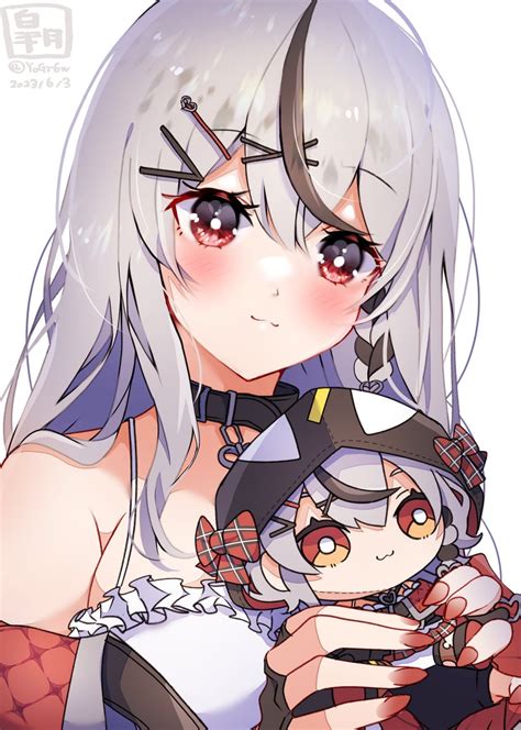 Sakamata Chloe And Sakamata Chloe Hololive Drawn By Satsuki Pixiv Danbooru